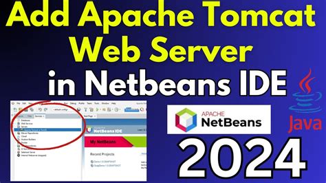 How To Add Apache Tomcat Server In Netbeans Ide 2024 Tomcat Web Server Setup Youtube