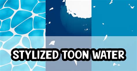 Stylized Toon Water Vfx Shaders Unity Asset Store