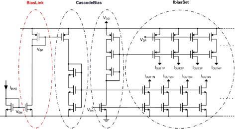 Current Source Generator Simplified Schematic Where Four Cells Are