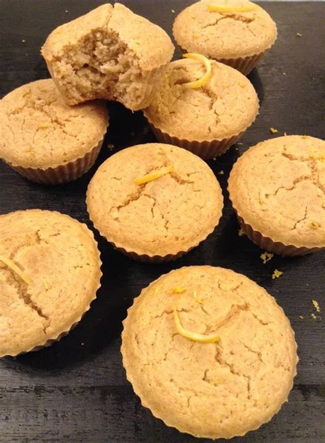 Muffins De Limão Saudáveis Sem Açúcar Manteiga Nem Farinha De Trigo Muffins De Limão