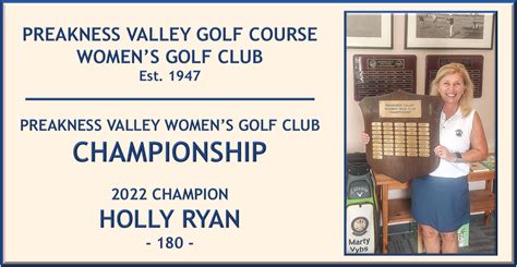 Pvgc Womens Golf Club Est 1947 Preakness Valley Golf Course