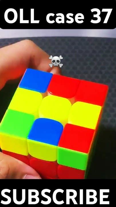 3x3 oll case 37 algorithms is f u r u r u r u r f youtube