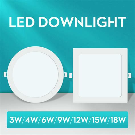 Led Downlight Recessed Pin Lights Panel Ceiling Light Pin Light Panel