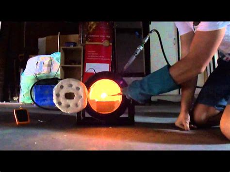 Homemade Propane Forge Youtube