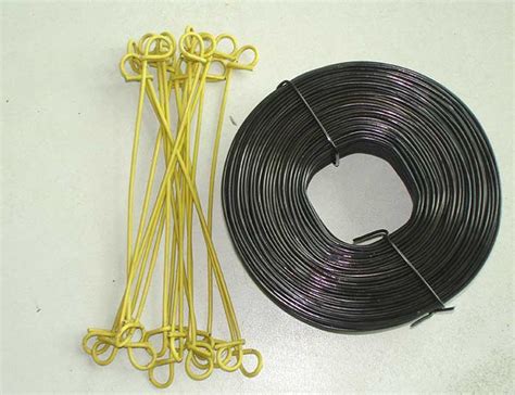 Loop Tie Wire Plastic Coated Wire Black Annealed Wire China Factory