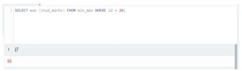 SQL Min And Max What Are SQL Min And Max With Examples