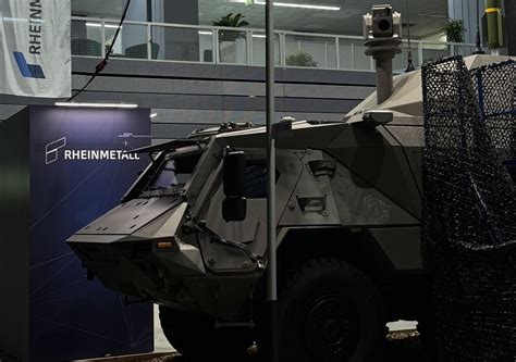 Rheinmetall And Lockheed Martin Present Fuchs Jagm Missile Tank