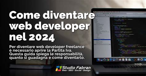 come diventare web developer nel 2024
