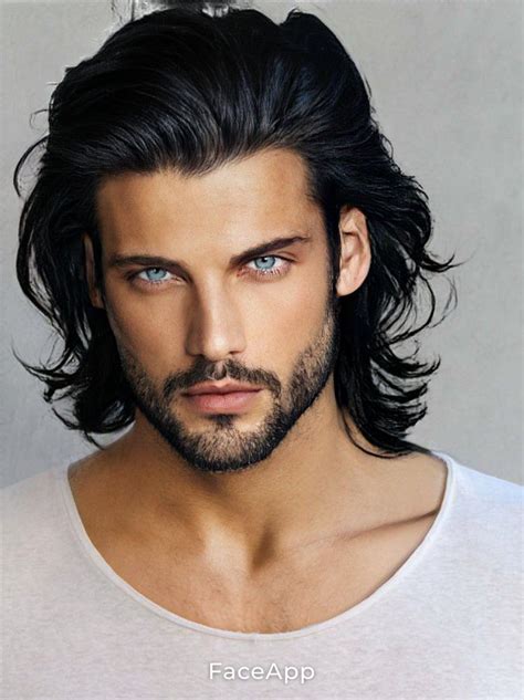 Pin De Elena Typokween En Book Characters Pelo Largo De Hombre Estilos De Cabello Hombre