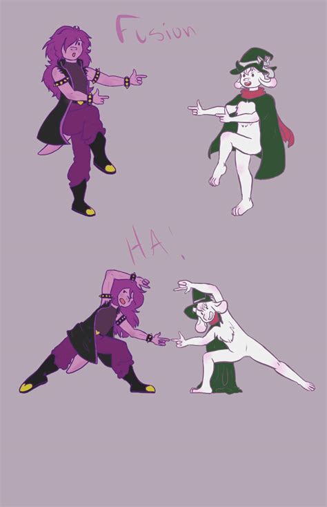 Susie X Ralsei Fusion Deltarune Amino