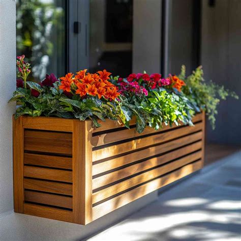 7 Stylish Wooden Window Box Ideas For Herbs Flowers And More