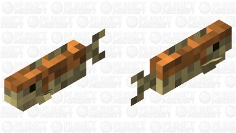 Fall Cod Minecraft Mob Skin