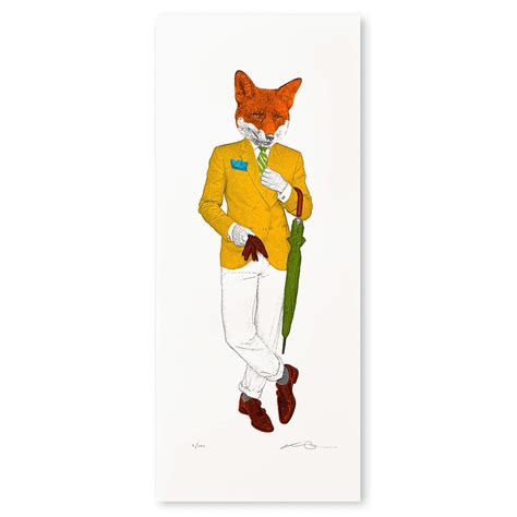 Kerry Eggleton The Fox And Umbrella Wills Art Warehouse