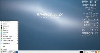 SparkyLinux Officially Released Based On Linux Kernel And Debian Stretch Softpedia