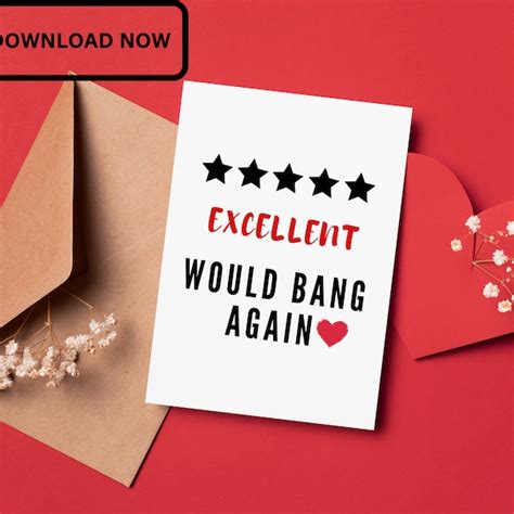 Sexy Valentine Card Etsy