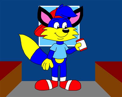 Alex The Fox Packing Up A Holiday And Going To The Train By