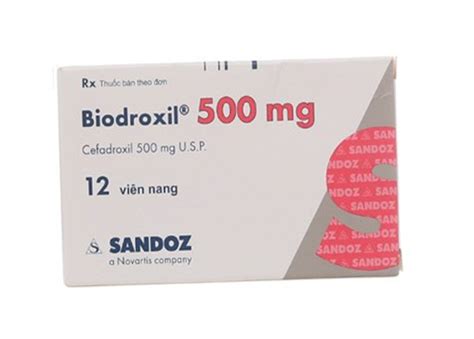 Biodroxil 500mg Thuốc Biệt Dược Công Dụng Cách Dùng Sdk Vn