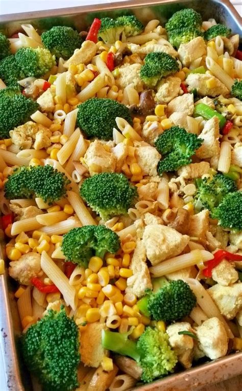 Pastagratäng Med Kyckling Middagsrecept Kycklingrecept Middag