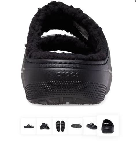 Fuzzy Crocs Womens Fashion Footwear Sandals On Carousell