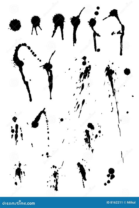 Splat Shape Stock Vector Illustration Of Collection Spray 8162211 Splat Shape Stock Vector Illustration Of Collection Spray 8162211