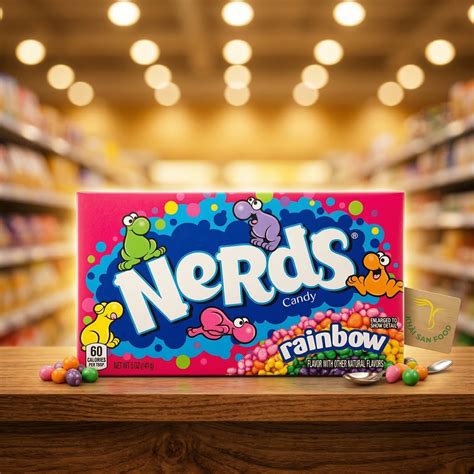 Kẹo Cầu Vòng Nerds Nerds Candy Rainbow Chính Hãng