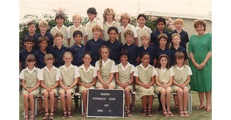 School Photo 1980s Wanganui Intermediate School Whanganui Mad