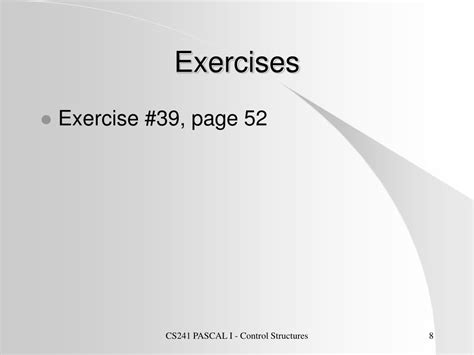 Ppt Pascal I Control Structures Powerpoint Presentation Free Download Id423755