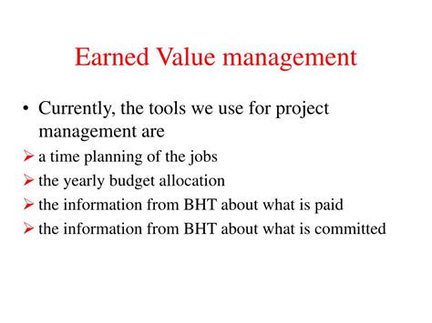PPT Earned Value Management PowerPoint Presentation Free Download ID 3813568