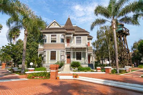 Victorian House In Oxnard Editorial Photography Image Of Victorian