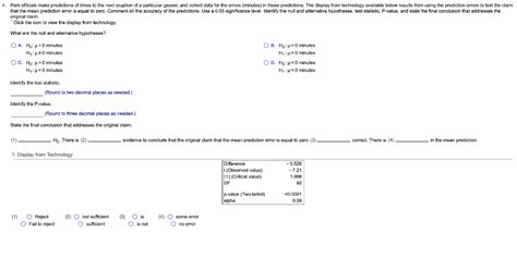 Solved Use Technology To Find The P Value For The Hypothesis