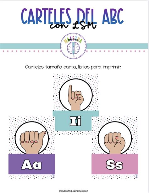 Abecedario En LSM XPPP