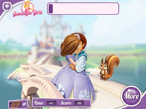 Sofia The First Kissing Play Online On Flash Museum