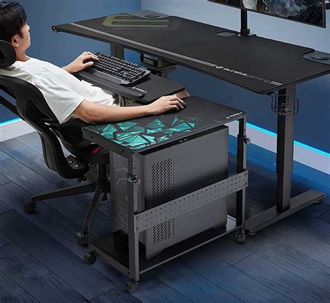 Height Adjustable Computer Tower Stand Atx Case Cpu Holder 56 Off