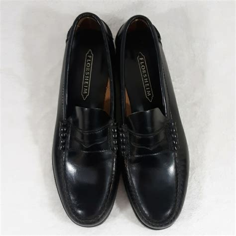 Florsheim Shoes Florsheim Black Penny Loafers Mens 95 B Poshmark