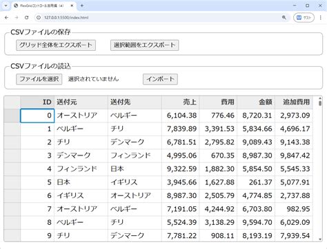 Wijmo入門 Flexgridの使い方 活用編（4） Mesciusdevlog メシウス株式会社