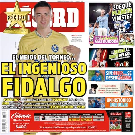 🗞 Haaland La Champions Y Lo Mejor De La Liga Mx En Portadas De Hoy