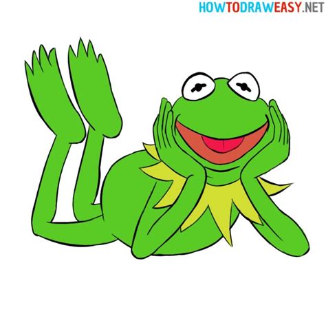 How To Draw Kermit The Frog How To Draw Easy