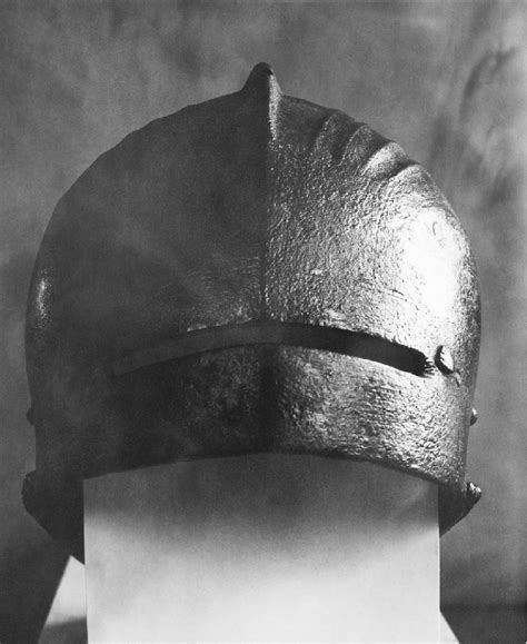 Jousting Sallet Front View Photo From The Archiwum Fotograficzne Download Scientific Diagram