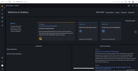 【小沐学python】python实现web图表功能（grafana入门）python Grafana Csdn博客
