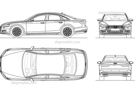 Audi Car Drawing