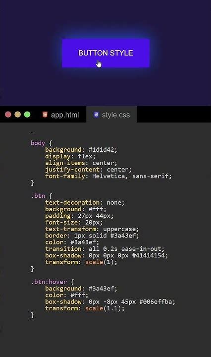 Css Hover Effects Button Shorts ⚡ Youtube