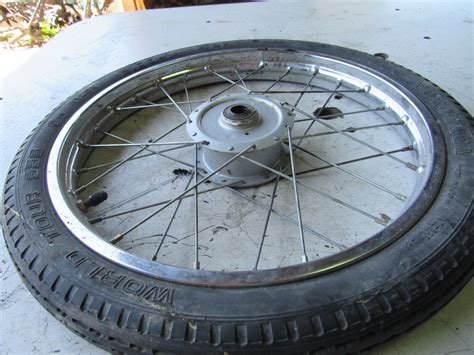 1980 Yamaha Qt50 Qt 50 Yamahopper Front Tire And Rim 200 14 Ebay
