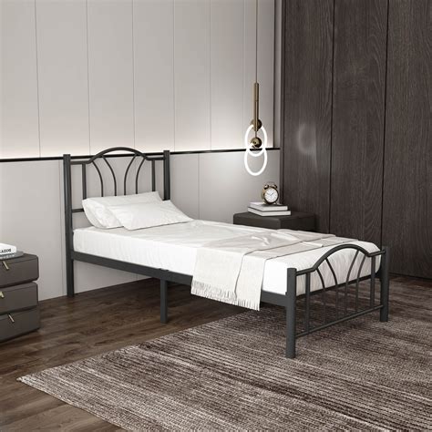 Airsleeperz® Metalen Bedframe Esmee Black 90x200 Cm Metalenbed Nl