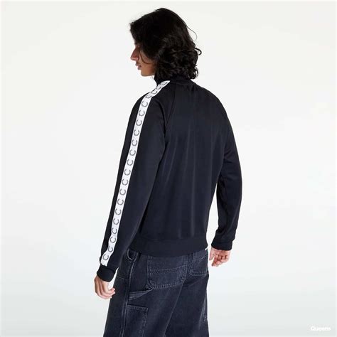 Hoodies And Sweatshirts Fred Perry Taped Track Jacket Black Footshop