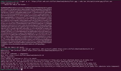 Installing Flair On UBUNTU Systems Please Help Installation FLUKA User Forum