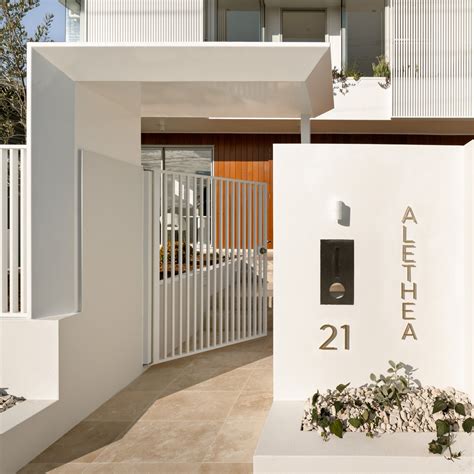 Smooth Solid Brass Floating Numbers Gold 10cm 20cm Passio Interiors