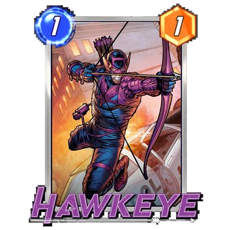 Hawkeye Marvel Snap Card Variant Marvel Snap Zone