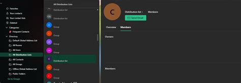 Distribution Group Membership Gal Modify Members Microsoft Qanda