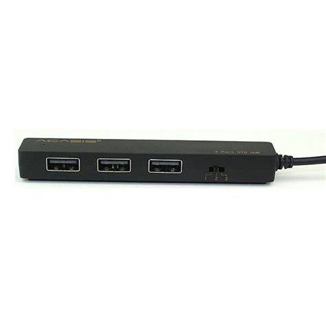Acasis H027 OTG Micro USB 3 Ports HUB With Simultaneous Power Charging