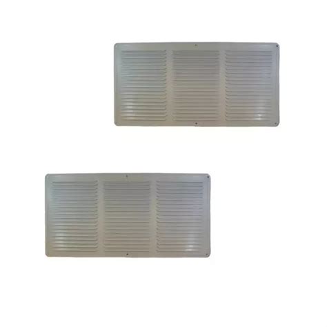 Haron Ev168w White Aluminium Eave Vent 400 X 200mm Pack Of 2 38 00 Picclick Au